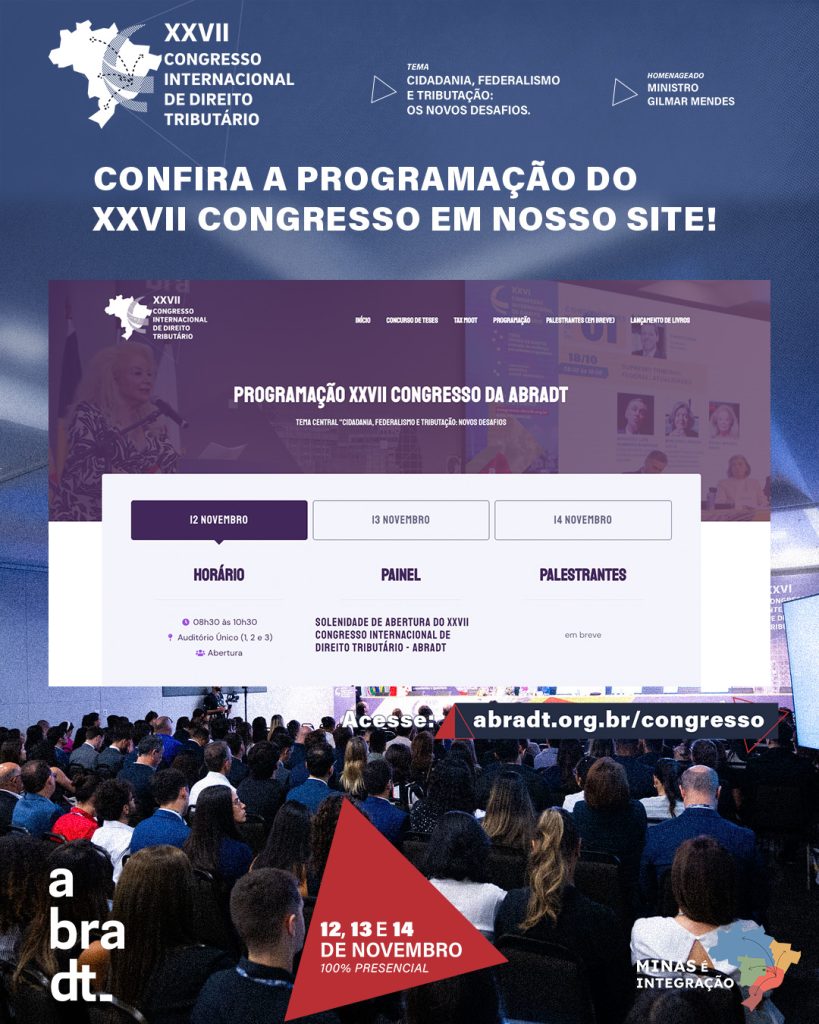 Programação Temática do XXVII Congresso Internacional de Direito ...